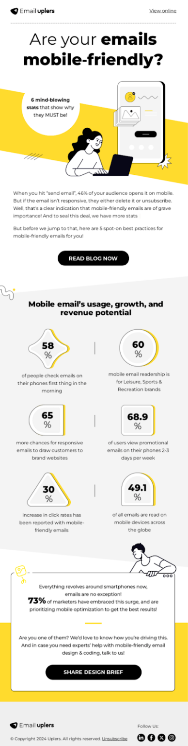 Minimalist Email Design: Expert Tips and Examples to Nail this 2025 ...