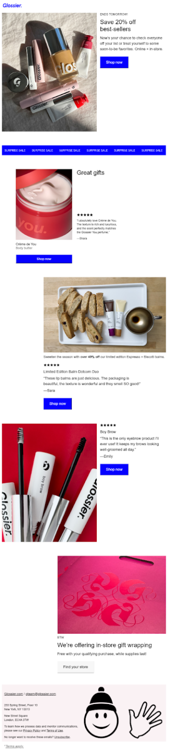 Minimalist Email Design: Expert Tips and Examples to Nail this 2025 ...